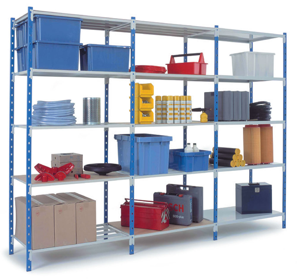 Flip Shortpan shelving easy to build and versatile | OfficeSTOR