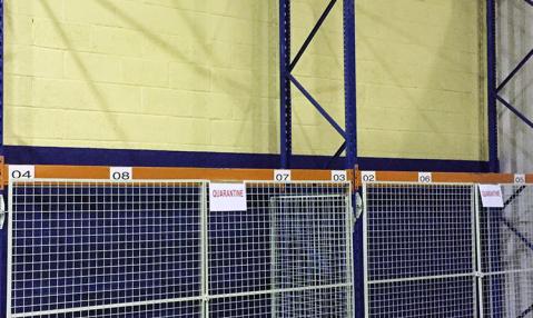Quarantine storage for warehouses or storage areas | OfficeSTOR