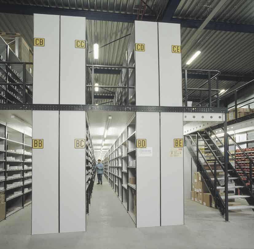 Mezzanine floor / Archive storage / Raised storage areas / 2 Tier ...