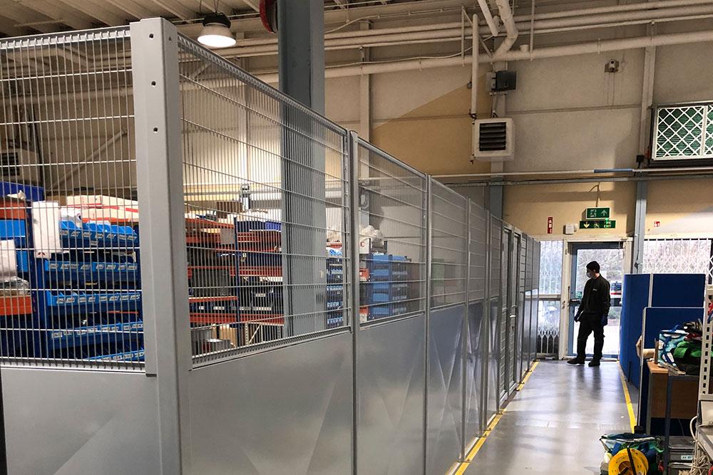 Mesh partitioning systems | OfficeSTOR