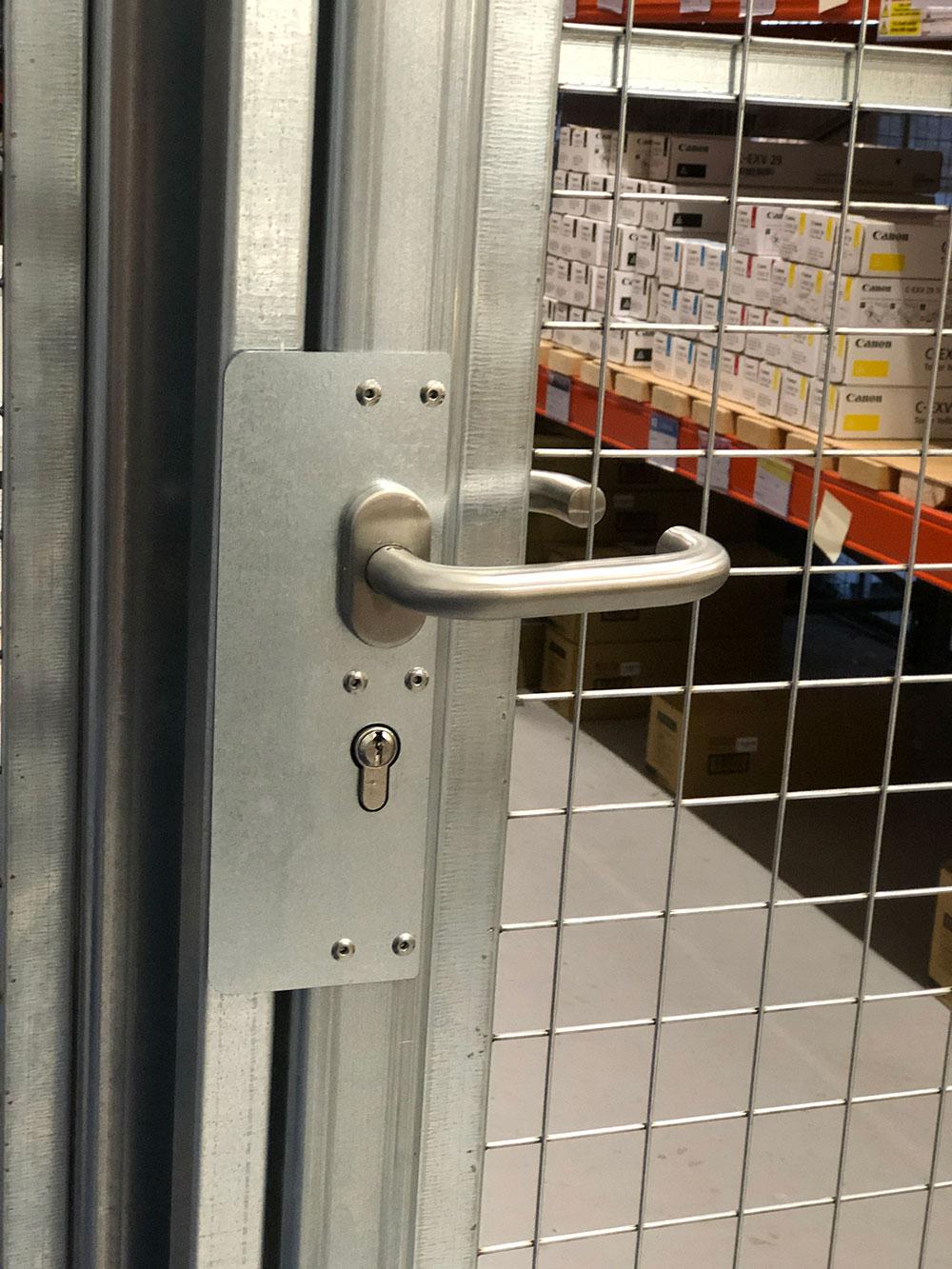 Secure Mesh Doors | OfficeSTOR