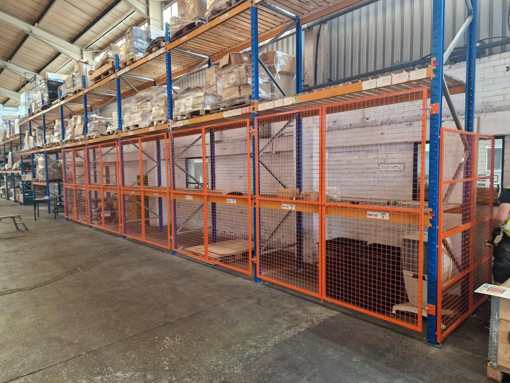 Enhancing Security with Bespoke Mesh Doors for Pallet Racking | OfficeSTOR