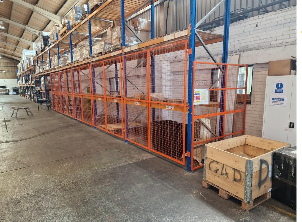 Enhancing Security with Bespoke Mesh Doors for Pallet Racking | OfficeSTOR