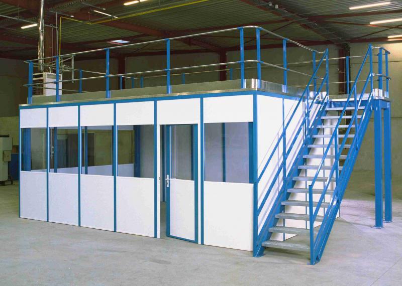 Mezzanine floor / Archive storage / Raised storage areas / 2 Tier ...
