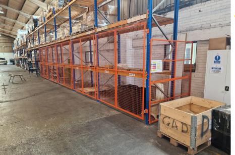 Enhancing Security with Bespoke Mesh Doors for Pallet Racking | OfficeSTOR