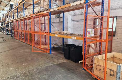 Enhancing Security with Bespoke Mesh Doors for Pallet Racking | OfficeSTOR